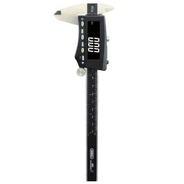 Digital Caliper, Stainless Steel, 2” LCD Screen, Easy to Read White on ...